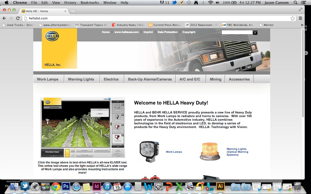 HELLA launches new HD website | Trucks, Parts, Service