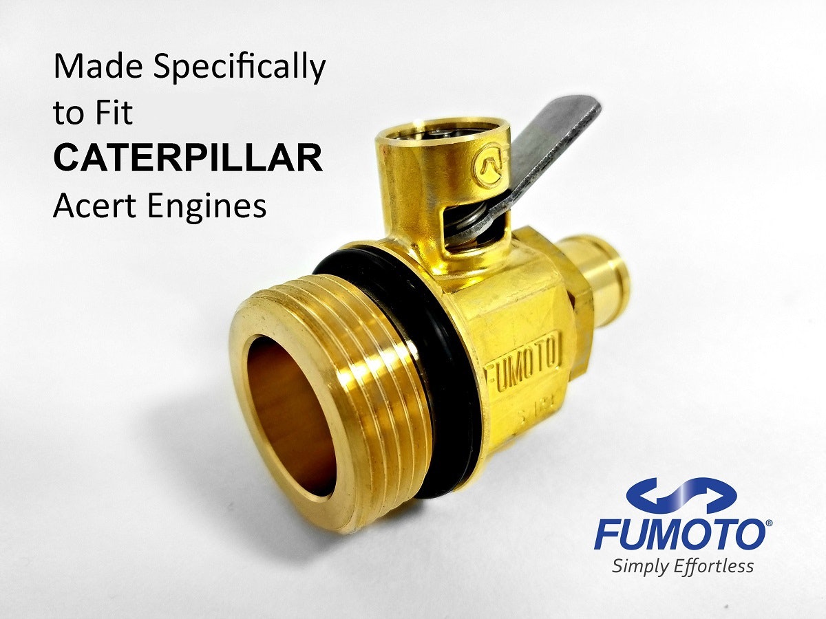 Fumoto Oil Drain Valves Built For Caterpillar Engines | Trucks, Parts ...