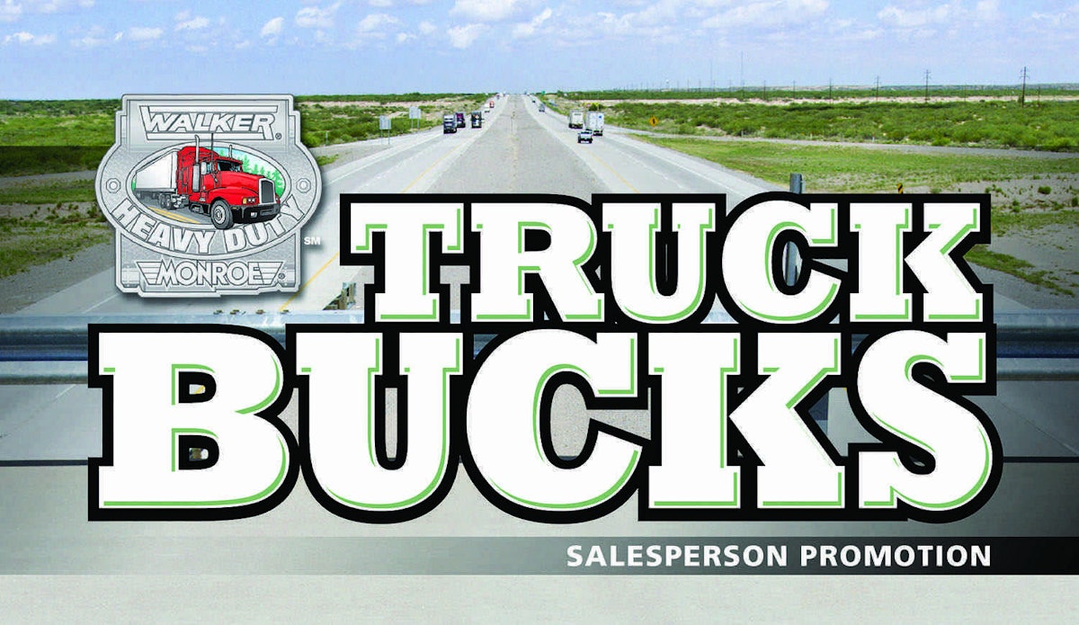 Tenneco introduces its 'Truck Bucks' sales promotion | Trucks, Parts ...