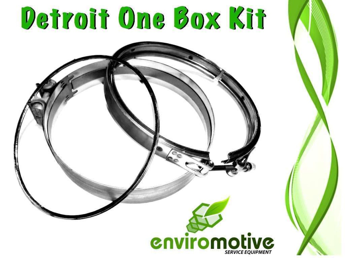 Enviromotive introduces one-box DPF clamp and gasket kit | Trucks ...