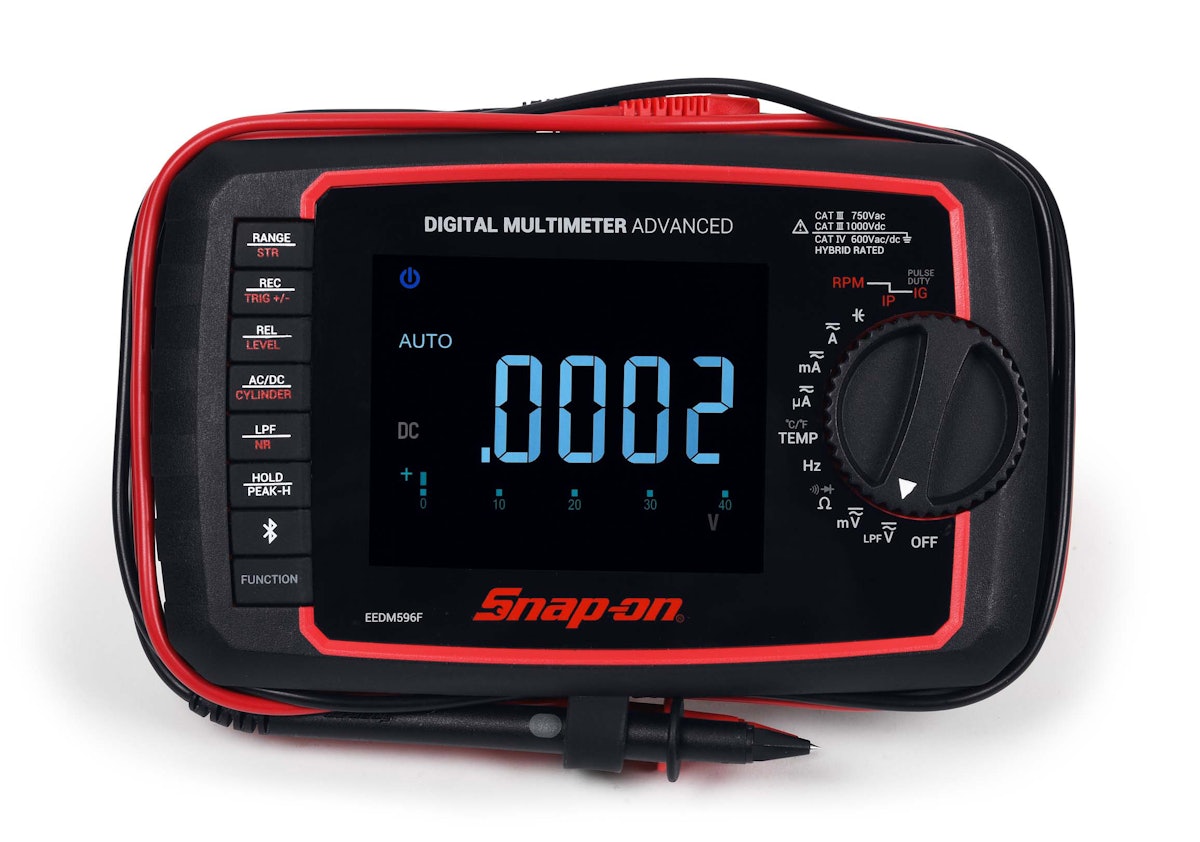 Snap-on Releases Horizontally-oriented Digital Multimeter | Trucks ...