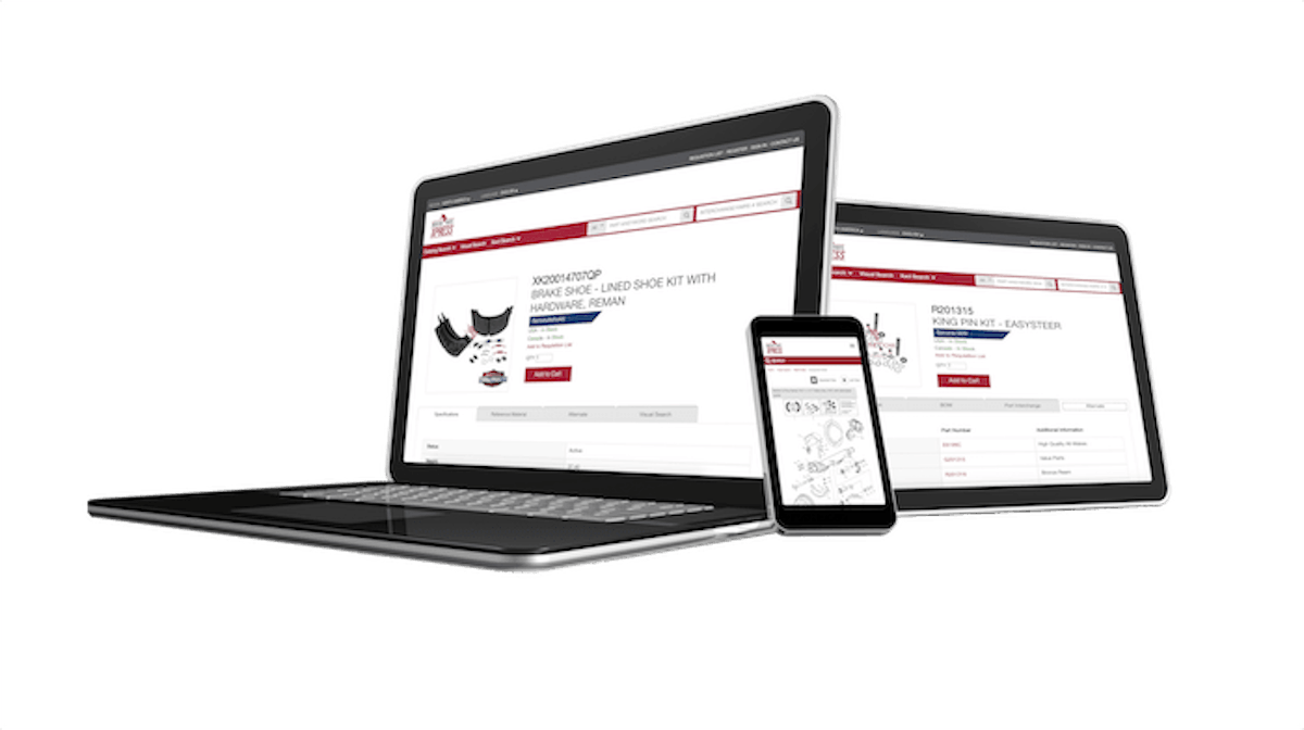 Meritor enhances website to streamline order process | Trucks, Parts ...