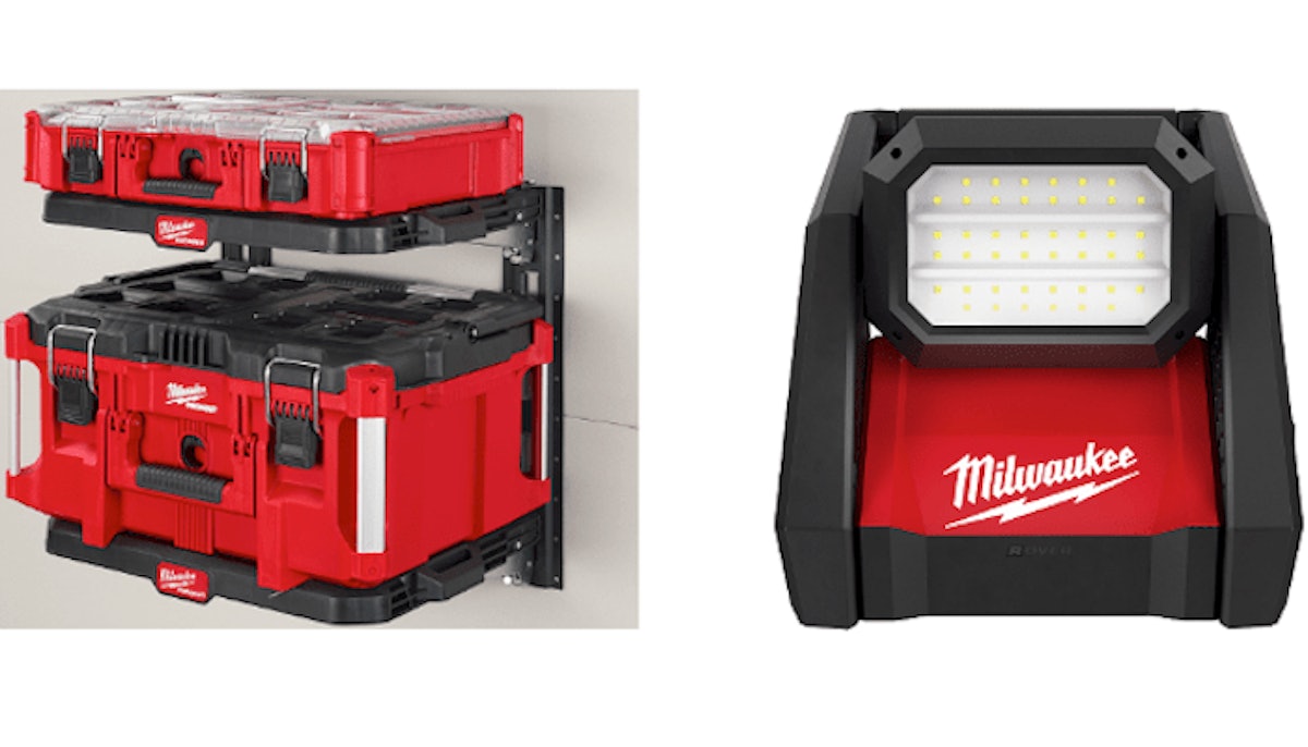 Milwaukee adds racking to storage system, launches new floodlight ...
