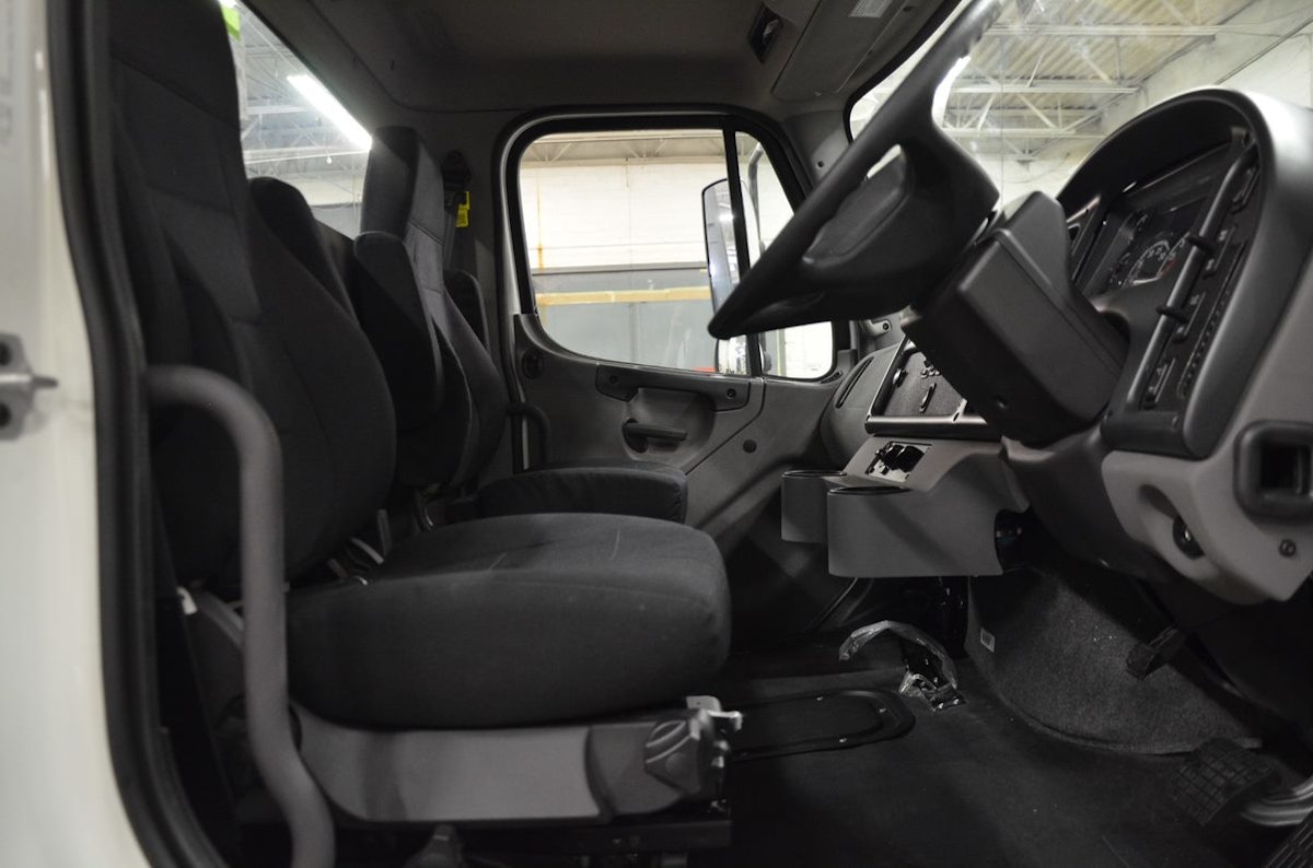 Fontaine provided right-handed steering conversion for Freightliner ...