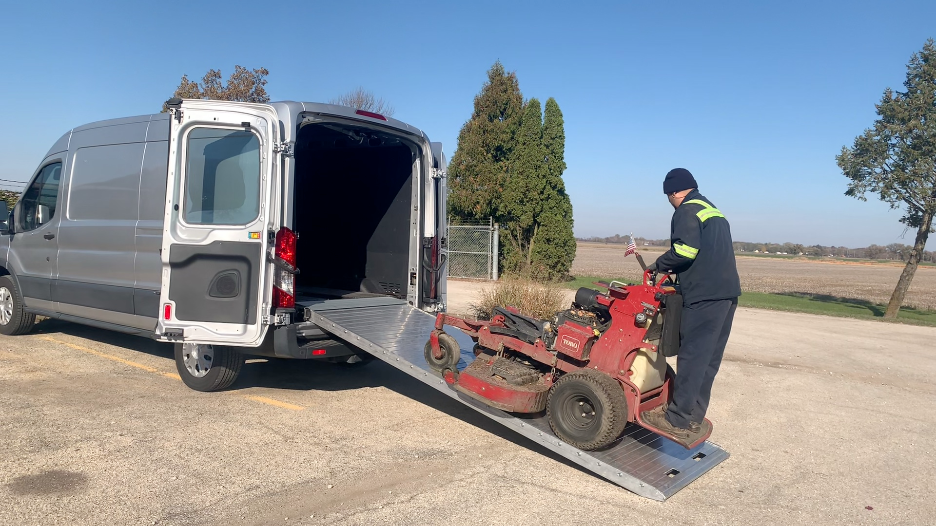 Fold-down van step and hideable ramp | Trucks, Parts, Service