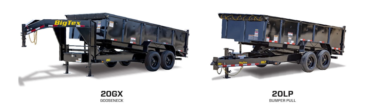 Two new tandem dump trailers from Big Tex | Trucks, Parts, Service