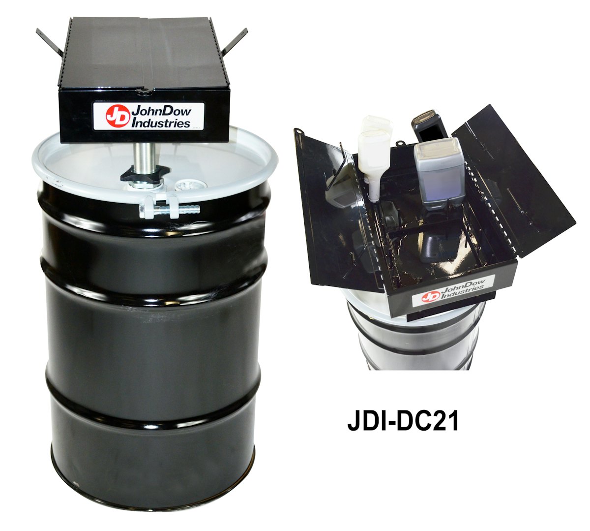 Oil container drainer introduced by JohnDow Industries | Trucks, Parts ...