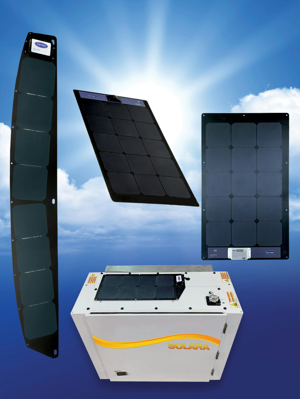 Carrier expands solar charging solutions for reefers | Trucks, Parts ...