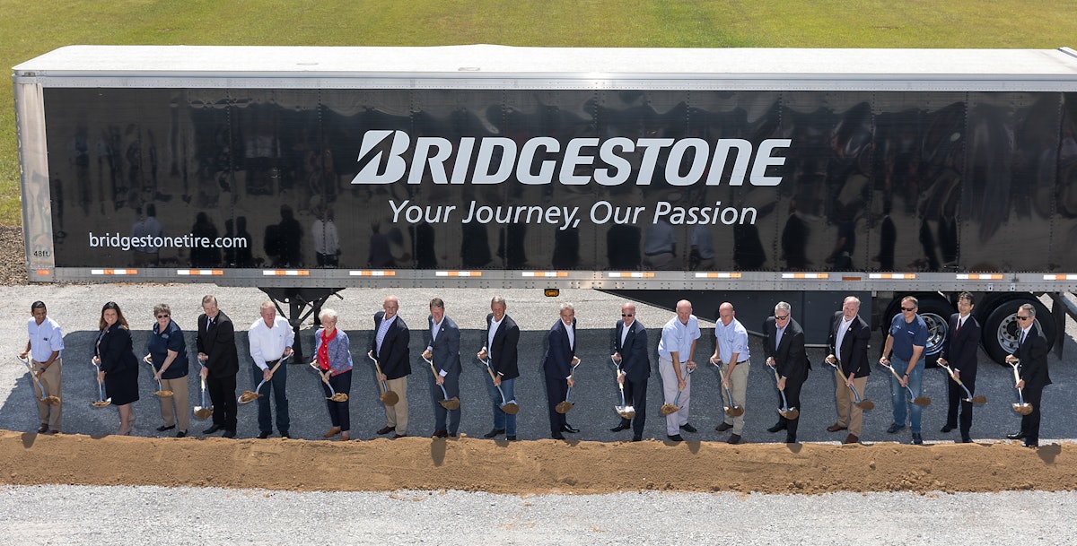 Bridgestone has groundbreaking at truck and bus tire plant expansion ...