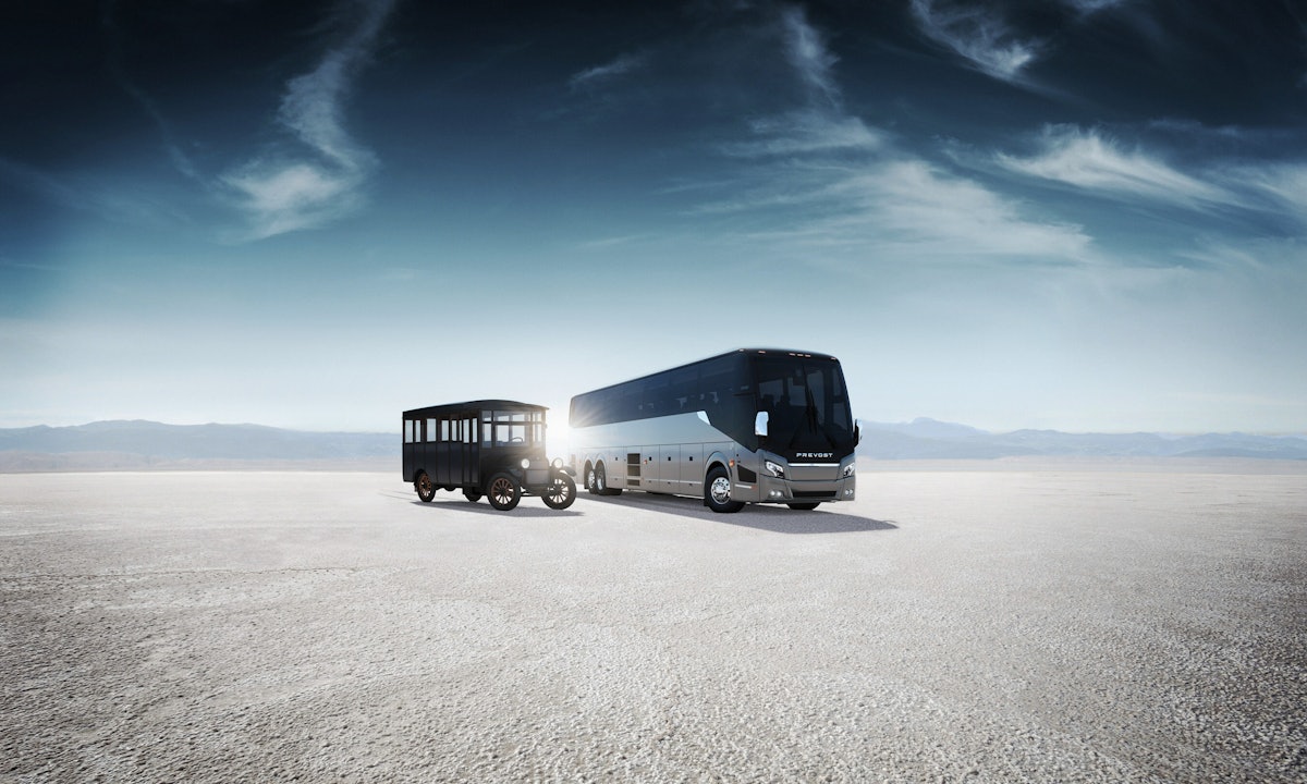 Prevost marks 100 years in motorcoach business | Trucks, Parts, Service