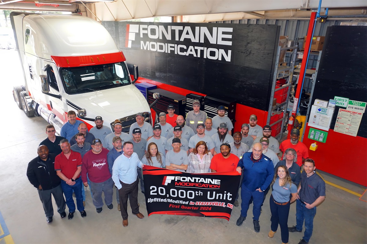 Fontaine Modification makes 20,000th truck | Trucks, Parts, Service