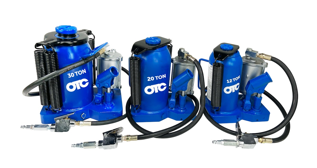 OTC releases new air/hydraulic bottle jacks | Trucks, Parts, Service