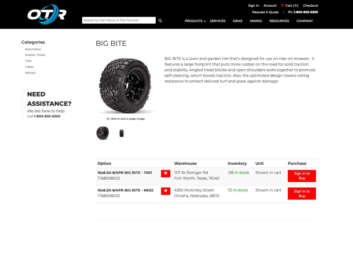 OTR launches new customer portal | Trucks, Parts, Service