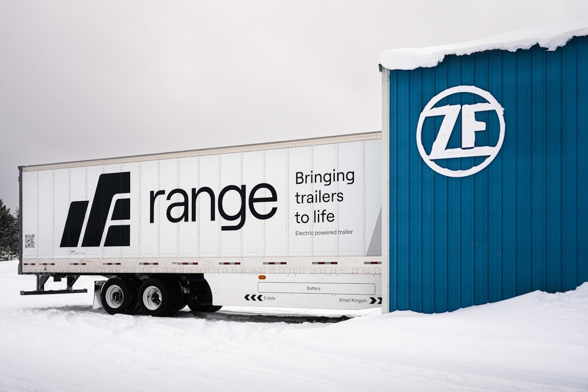 Range, ZF team up for electric trailer deployment | Trucks, Parts, Service