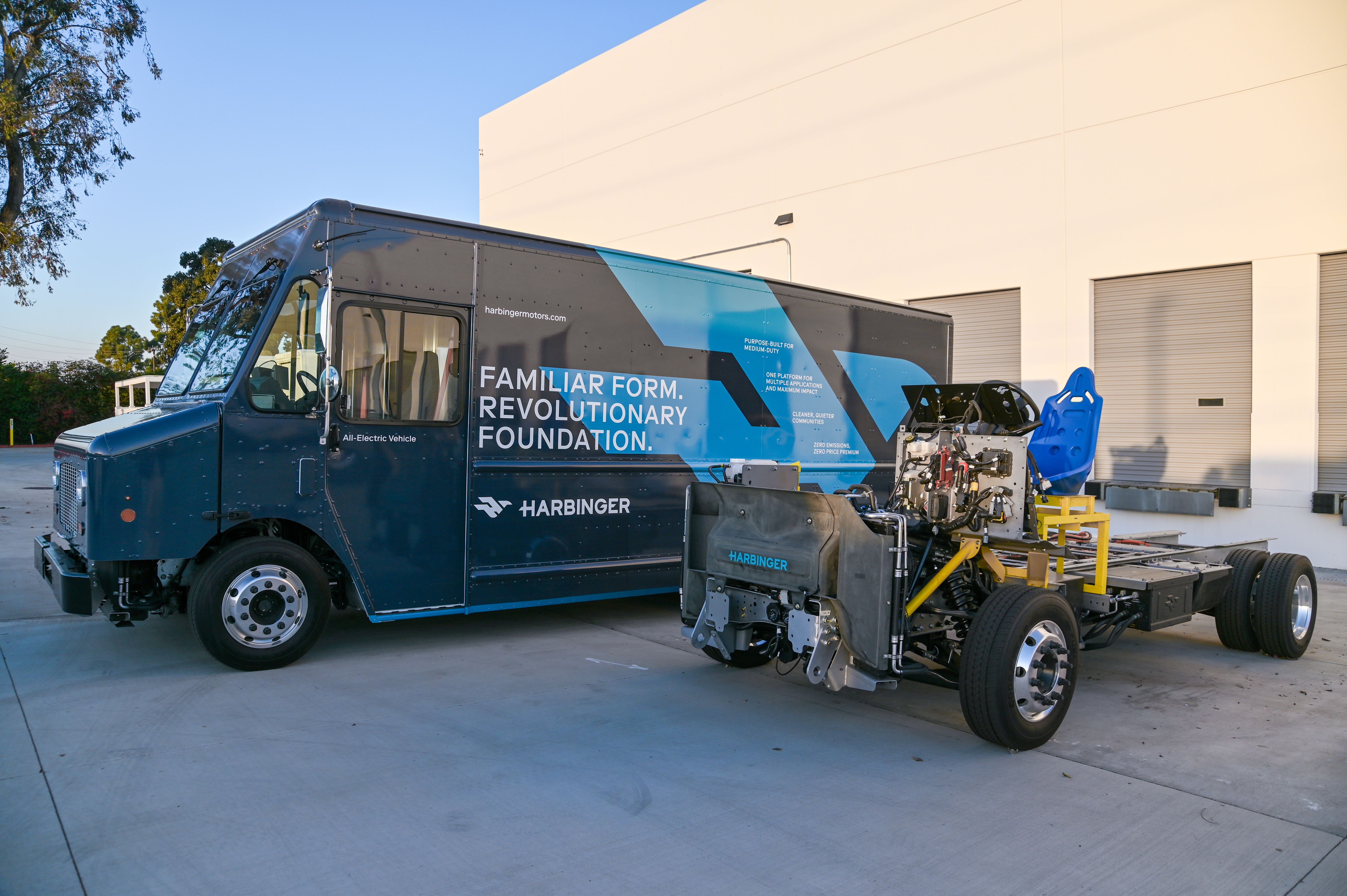 Harbinger starts production on medium-duty electric vehicle chassis ...