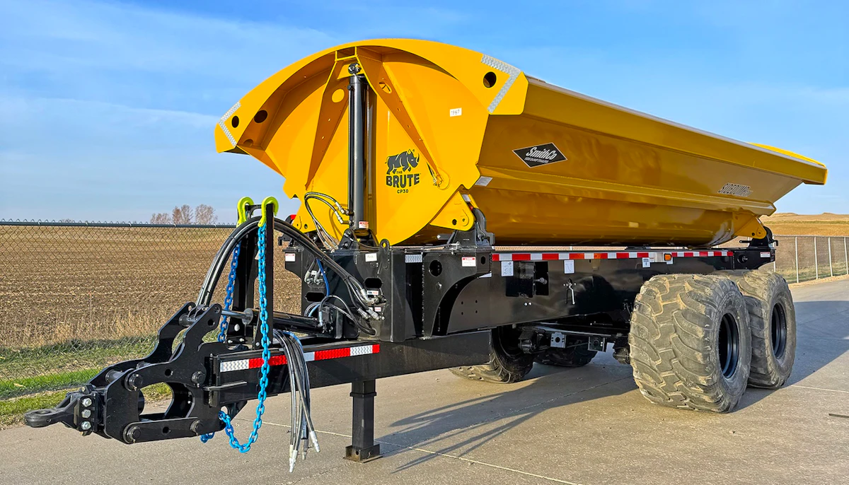 BRUTE CP30 Side Dump Trailer Wins Industry Honor | Trucks, Parts, Service