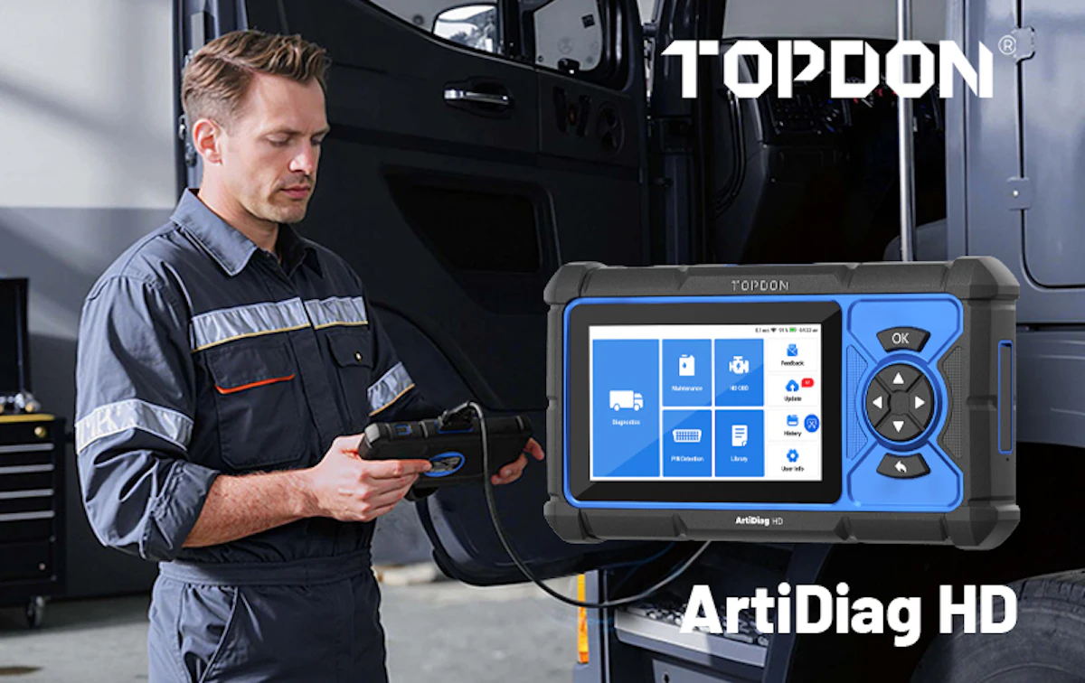 Diagnostic tool from Topdon for heavy trucks | Trucks, Parts, Service