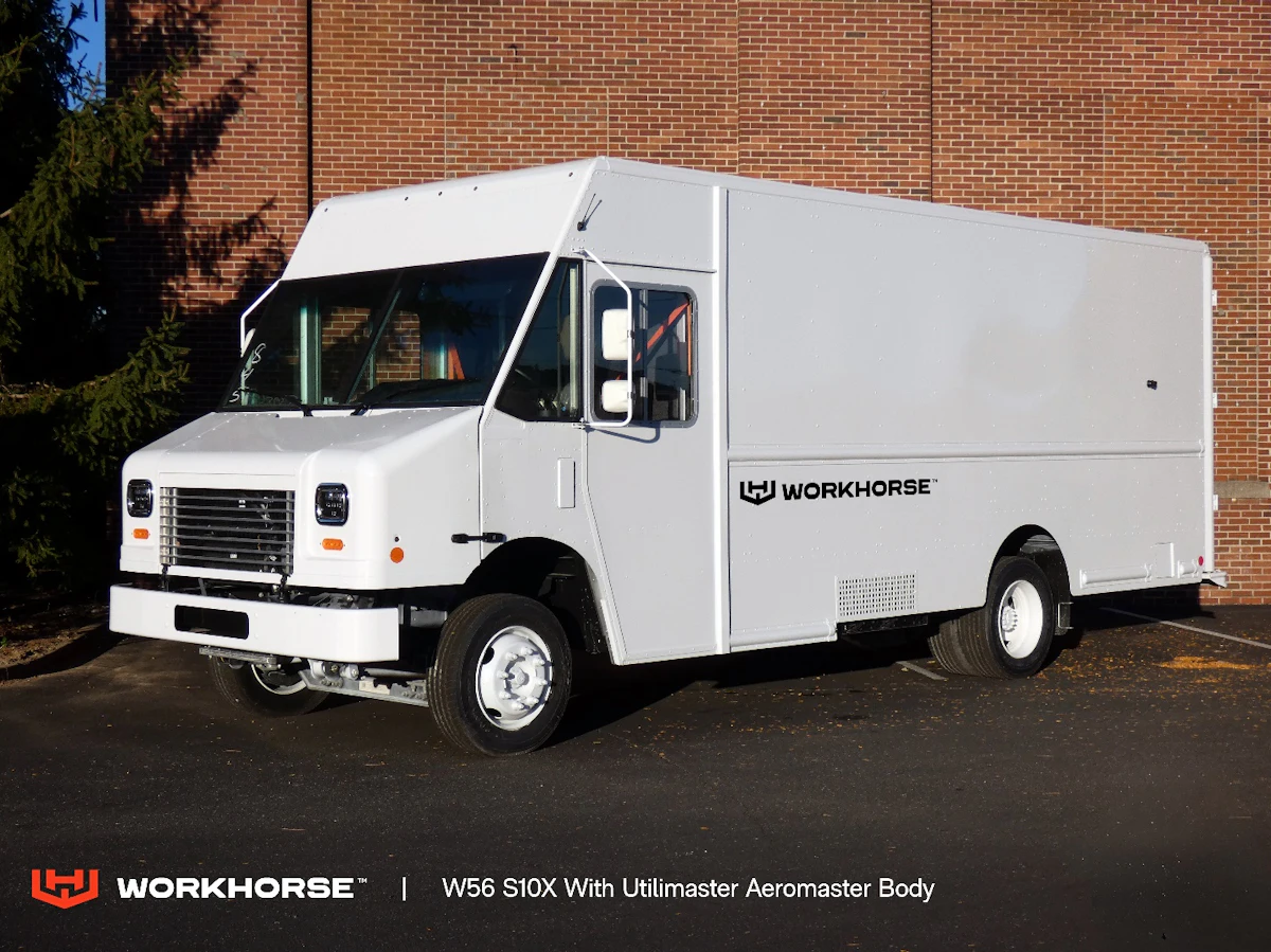 Utilimaster Aeromaster body now available on Workhorse W56 electric ...